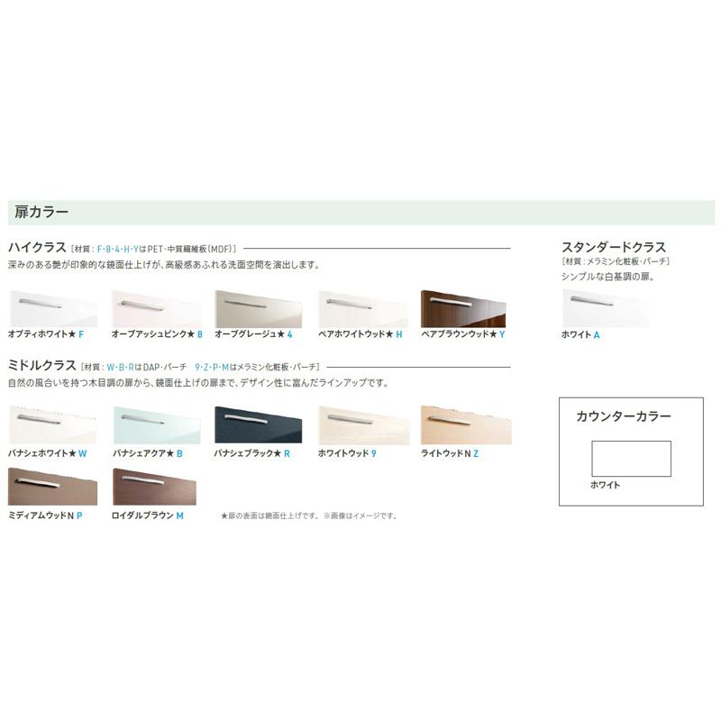 オクターブ（TOTO） TOTO オクターブスリム 間口750mm 2段引き出し 水栓タイプF1 LDSFM075BC : i-port Yahoo!店 - 通販 - Yahoo!ショッピング