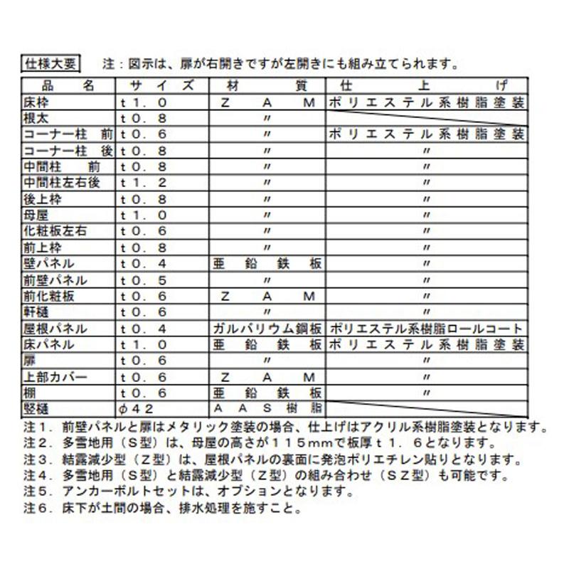 田窪工業所 mr.ストックマン ダンディ 物置 ND-S1815 タクボ 背面棚タイプ 多雪型 : i-port Yahoo!店 - 通販 - Yahoo!ショッピング