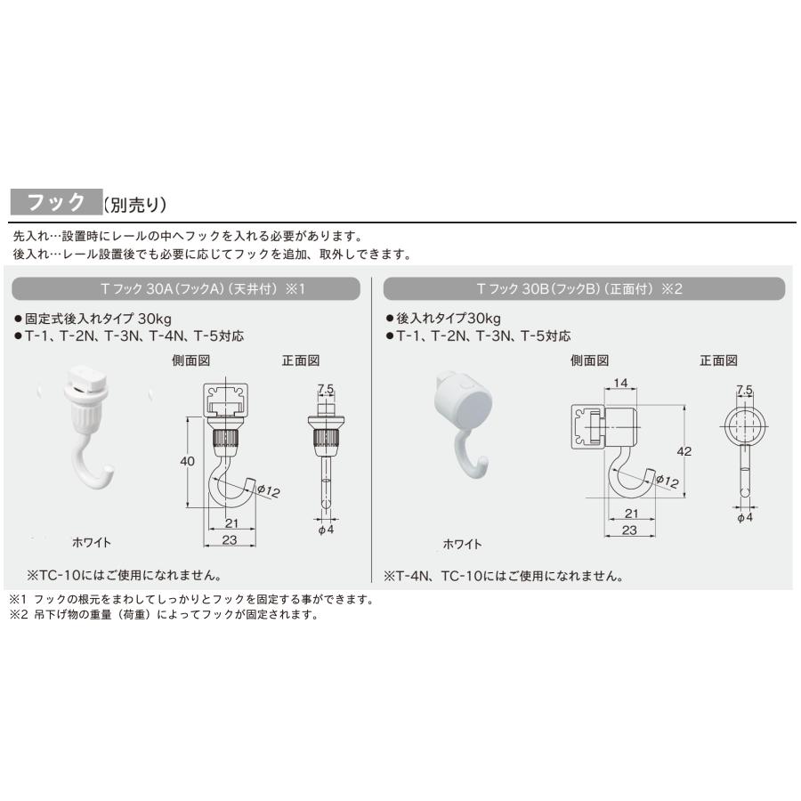 TOSO TOSO（トーソー） ピクチャーレール T-2N 2.00m ホワイト : インテリア リード - 通販 - Yahoo!ショッピング