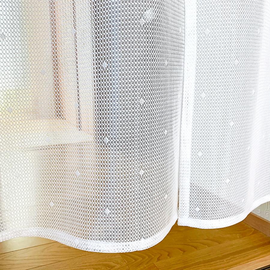 のれん ミラーレース ホワイト 85×175 ロング : インテリアショップ シード - 通販 - Yahoo!ショッピング