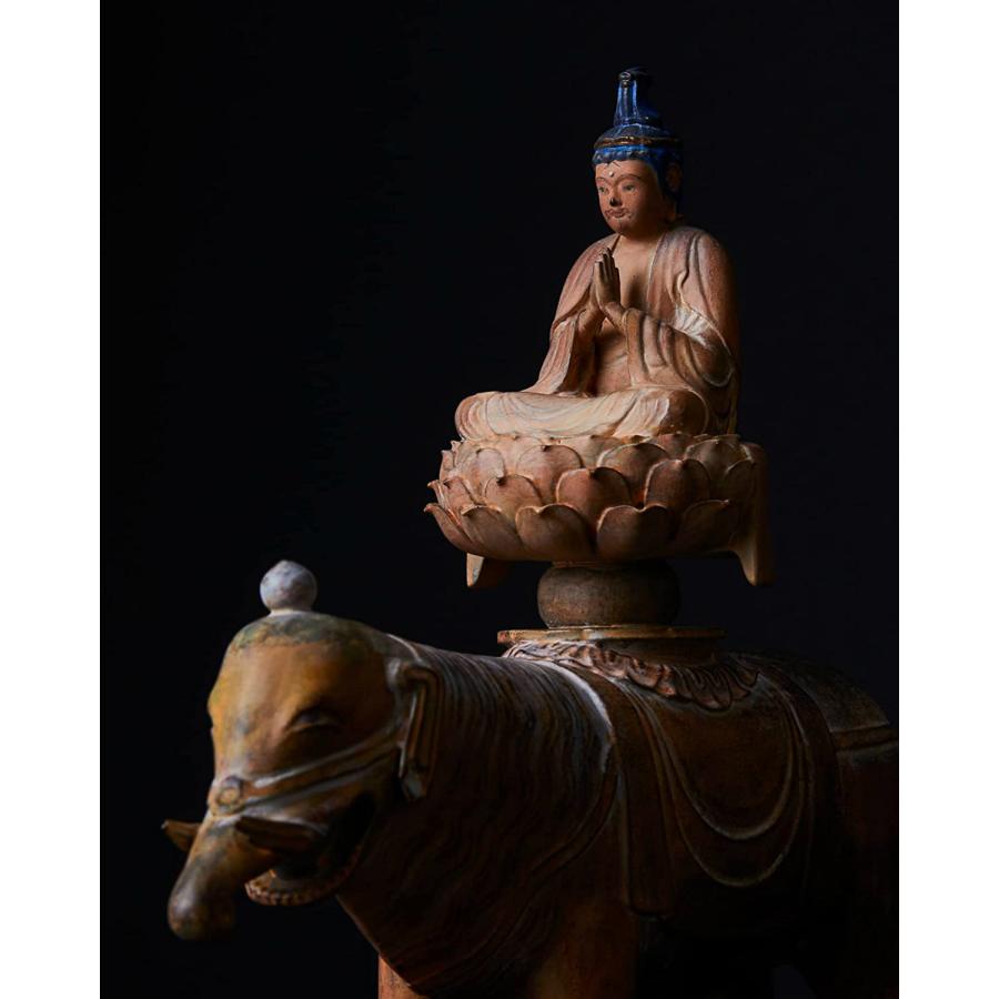 普賢菩薩騎象像 ふげんぼさつきぞうぞう | 約165(H)×60(W)×155(D)mm 410g | イスム TanaCOCORO 掌 イSム :tc3787:i-shopさくら Yahoo ...