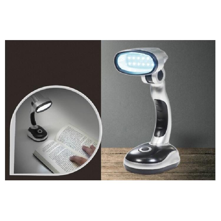 デスクライト LED 卓上ライト コードレス 子供 目に優しい 電気スタンド スタンドライト ナイトライト デスクスタンド 軽量 勉強 /60N 12灯LEDスタンドライトH : i ...