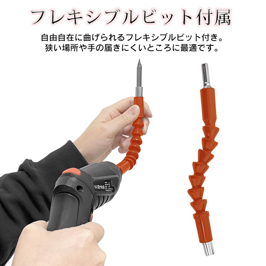 電動ドライバー 小型 2025新型 電動ドリル 電動工具 ドリルドライバーセット 充電式 48点セット コードレス DIY コンパクト 軽量 強力 ライト /60N 電ドラHY : i ...