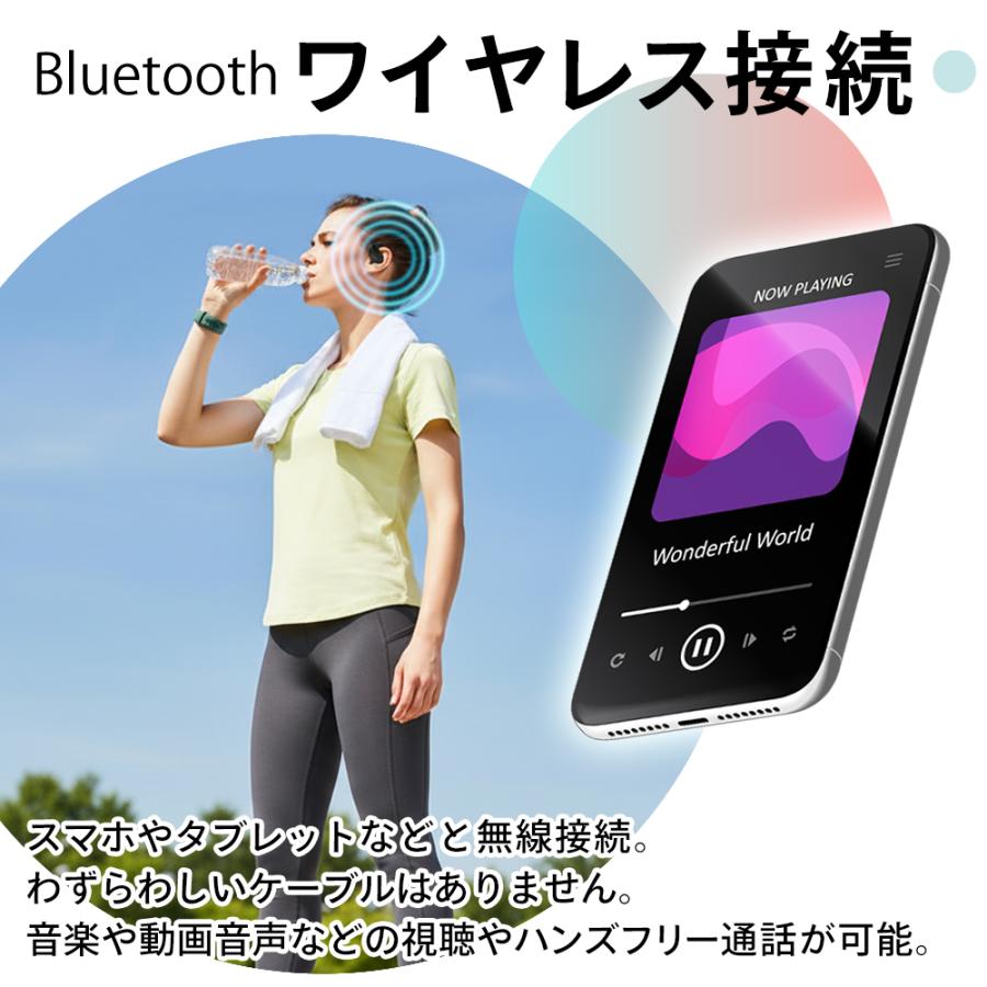 ワイヤレスイヤホン HiFi 5.3 Bluetooth 高音質 iPhone Android 高性能 2025最新版 通話 超軽量 ワイヤレス イヤホン 耳掛け スポーツ /60N 耳掛け ...