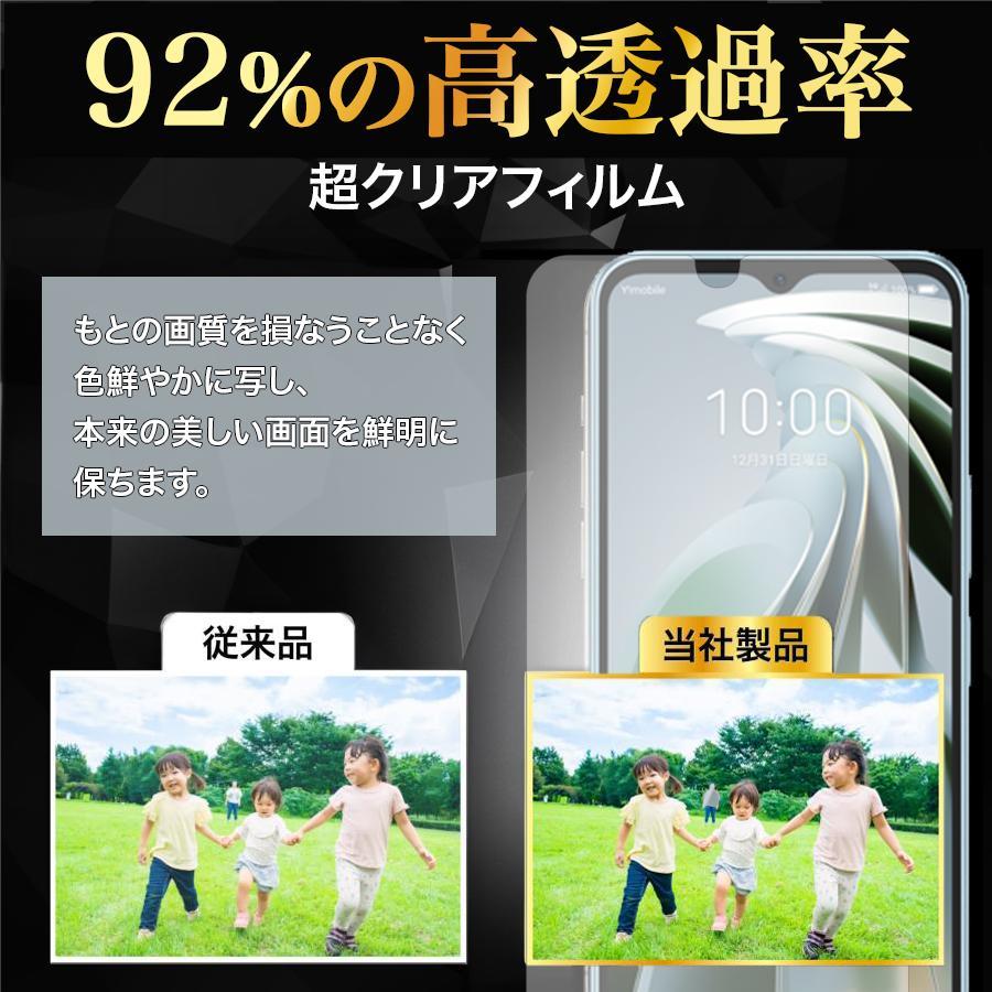 ZTE 2枚 Libero 5G IV III II 保護フィルム ガラスフィルム リベロ5g4 リベロ5g3 リベロ5g2フィルム ...