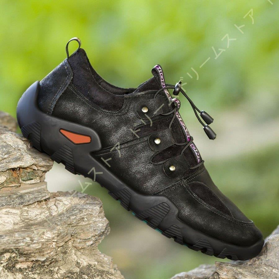 トレッキングシューズ メンズ ハイキングシューズ トレッキングブーツ 登山靴 アウトドアシューズ 防滑 レトロ ウォーキングシューズ 防水 大きいサイズ : huawu-0515-dsx469 ...