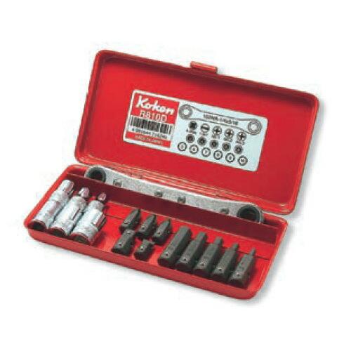Ko-ken R810D ラチェットスパナ セット 17ヶ組 コーケン / 山下工研 : 4991644216246 : 工具のお店i ...