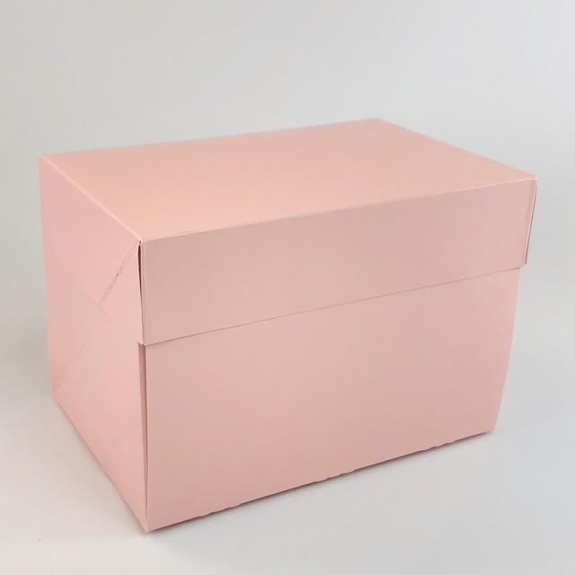 A70520 CP105 ピンク 3.5×5（400枚）105×150×105mm 保冷剤スペース付 ケーキ箱 パッケージ中澤 : 包装資材 ...