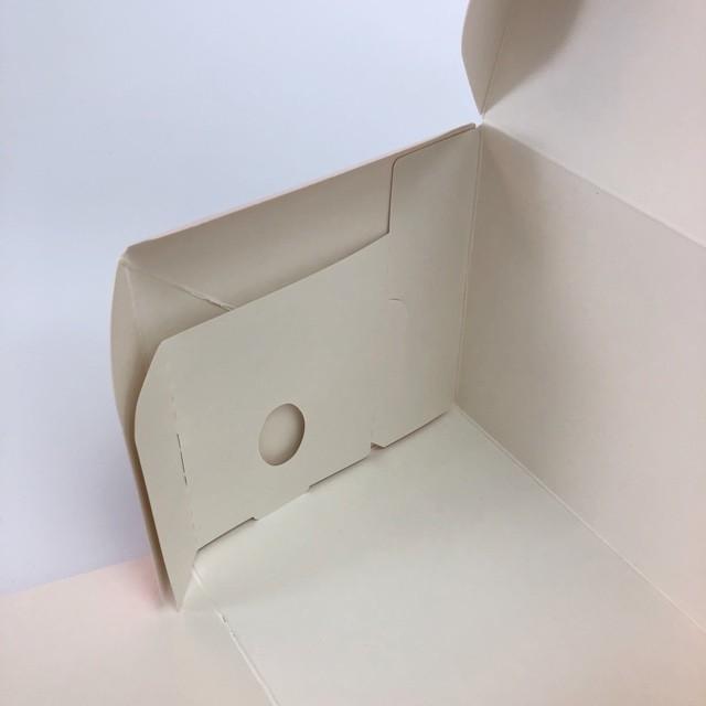A70520 CP105 ピンク 3.5×5（400枚）105×150×105mm 保冷剤スペース付 ケーキ箱 パッケージ中澤 : 包装資材 ...