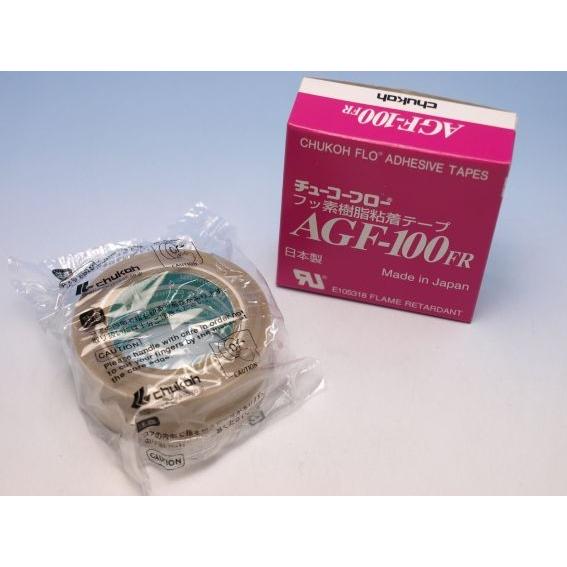AGF-100FR フッ素樹脂粘着テープ 0.13×25mm×10m（1巻）中興化成工業 テフロン粘着テープ :AGF-100FR-25:包装資材販売のi-YOTA - 通販 - Yahoo ...