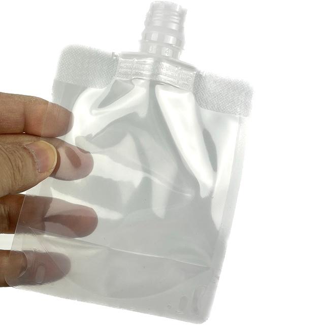 夢パック DP16-TB0090（ 600 枚）【納期1ヶ月以上かかる場合がございます】ホワイトキャップ仕様 ハイバリアタイプキャップ付 透明スタンド袋 :DP16-TB90:包装資材販売のi ...