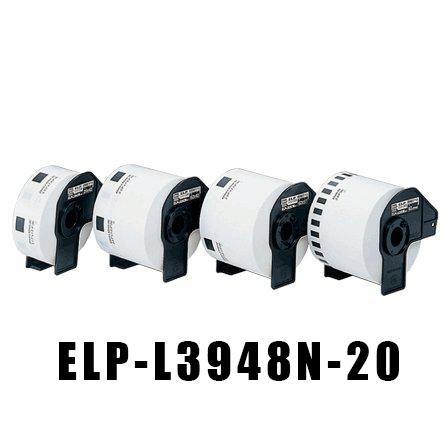 マックス ラベルシール ELP-L3948N-20（12巻）ELP-60/60S/60N/60N2用 : 店舗用品のセレクトショップみつや - 通販 - Yahoo!ショッピング