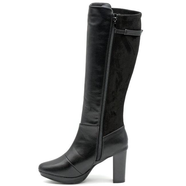 あしながおじさん by ロングブーツ 厚底ブーツ ストレッチブーツ