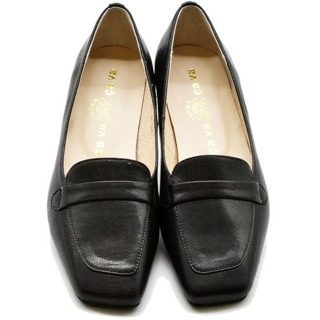 cava サバサバ サヴァサヴァ cavacava ローファー パンプス 本革 レザー レディース 1320347 セール : 靴のIBC ...