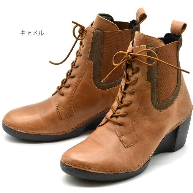 YOSUKE ヨースケ レースアップブーツ レザーブーツ 本革 レザー 日本製 レディース 3410078 : 靴のIBC - 通販 ...