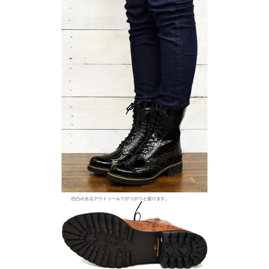 YOSUKE（ヨースケ） ブーツ レディース 厚底 ブラック 黒 ブーツ