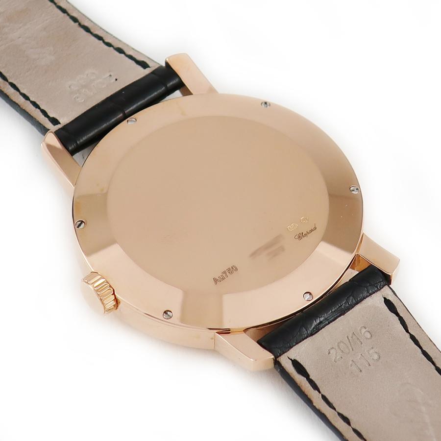 Chopard ショパール CHOPARD クラシック 161278-5005 K18RG無垢 メンズ 腕時計 自動巻き ホワイト 中古 ...