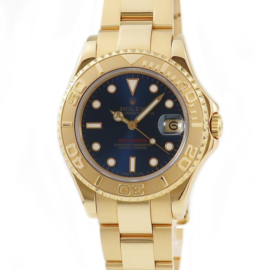ロレックス ROLEX ヨットマスター 68628 K18YG無垢 W番 ボーイズ 腕時計 自動巻き ブルー 中古 :240500305119:HOUBIDOU 心斎橋店 - 通販 ...