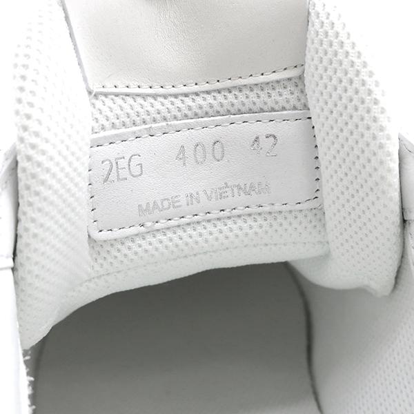 PRADA（プラダ） スニーカー ロゴ レザー ホワイト レザー 2EG400 #42 : HOUBIDOU 心斎橋店 - 通販 ...