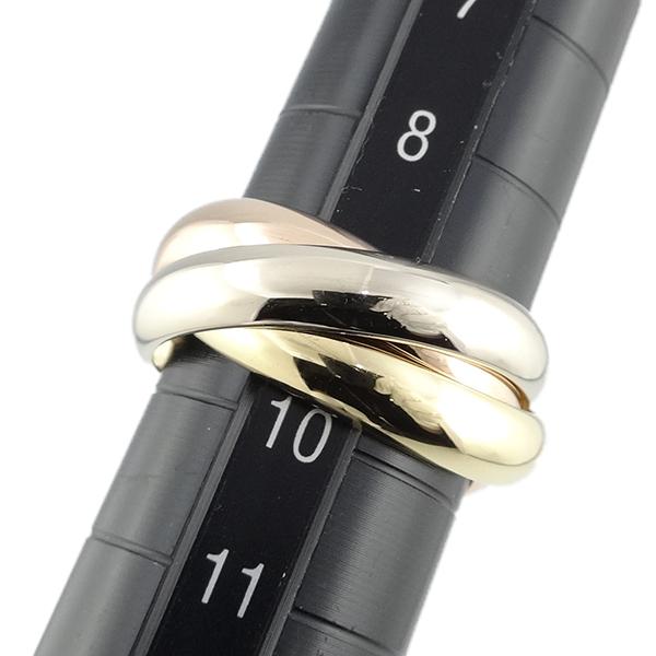 TRINITY（Cartier） カルティエ リング 指輪 トリニティ 3カラー K18YG K18PG K18WG 750 Cartier trinity 50 : HOUBIDOU 心斎橋 ...