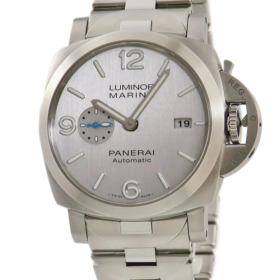 LEMINOR 【3年保証】 パネライ ルミノール マリーナ PAM00978 V番 サテン 2019年 自動巻き メンズ 腕時計 ...