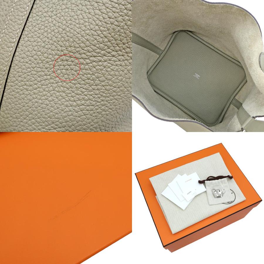 HERMES エルメス ハンドバッグ ピコタンロックMM セージ HERMES エルメス ハンドバッグ ピコタンロックMM セージ