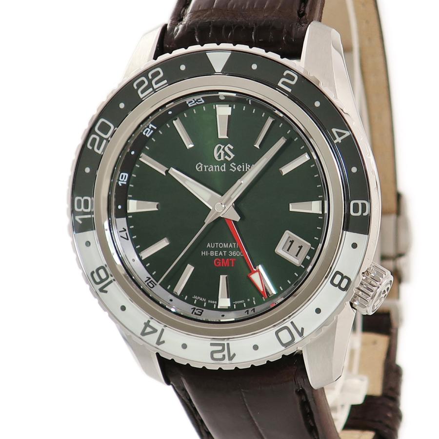 Grand Seiko 【3年保証】 グランドセイコー スポーツコレクション メカニカル GMT SBGJ239 9S86-00K0 緑 バー ...