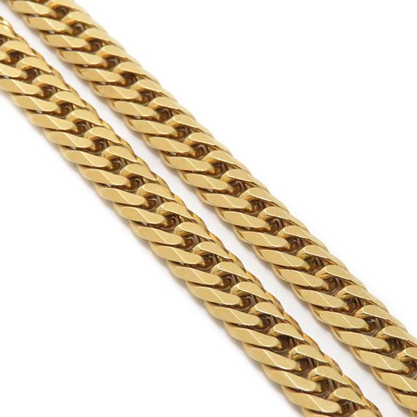 喜平 ネックレス K18 18金 50cm 30.3g 6面 ダブル K18YG ゴールド 中古 : HOUBIDOU 心斎橋店 - 通販 - Yahoo!ショッピング