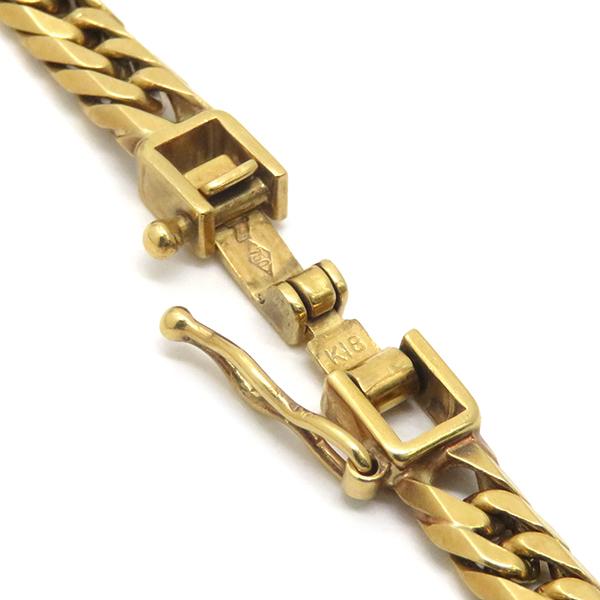 喜平 ネックレス K18 18金 50cm 29.7g 6面 ダブル W K18YG ゴールド 造幣局検定マーク ※ショッピングローン対応していません。 中古 : HOUBIDOU 心斎橋店 ...