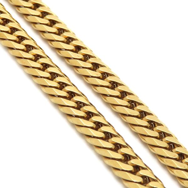 喜平 ネックレス K18 18金 50cm 50.0g 6面 ダブル W K18YG ゴールド ※ショッピングローン対応していません。 中古 : HOUBIDOU 心斎橋店 - 通販 ...