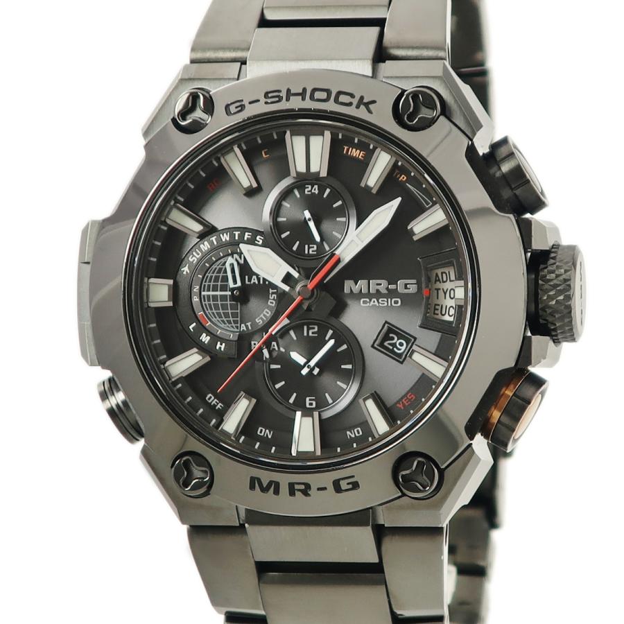 CASIO（カシオ） 【3年保証】 G-SHOCK MR-G GPSハイブリッド電波ソーラー MRG-G2000CB-1AJR フルメタル 黒 ...