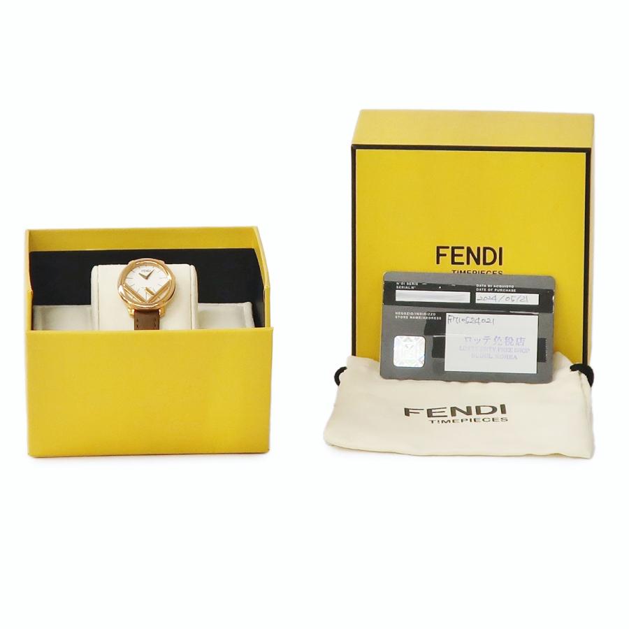 FENDI 【3年保証】 フェンディ エフ イズ ラナウェイ 28MM F710524021 未使用 ホワイト×ゴールド クオーツ レディース 腕時計 : HOUBIDOU 心斎橋店 - 通販 ...