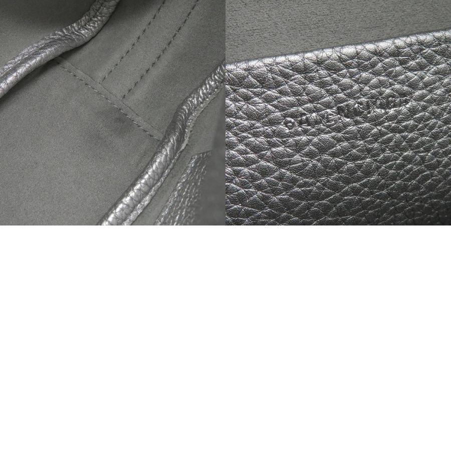 BALENCIAGA バレンシアガ ショルダーバッグ エブリデイ カメラバッグ レザー シルバー ポシェット 679267 中古 ...