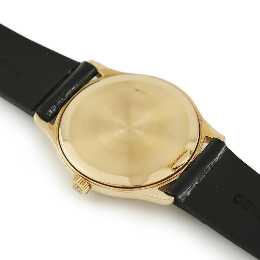 PATEK PHILIPPE 【3年保証】 パテックフィリップ カラトラバ 3923J K18YG無垢 アイボリー バー 手巻き レディース ...