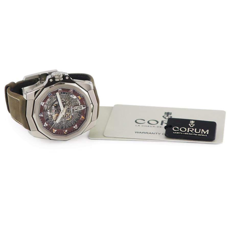 CORUM 【3年保証】 コルム アドミラル AC-ONE45 スケレッテ A082/03211 12角形 信号旗 デイト 自動巻き メンズ ...