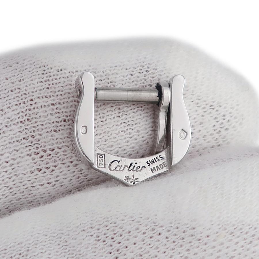 Cartier カルティエ 純正 尾錠 パーツ 750 K18WG無垢 9mm幅 Cartier カルティエ 純正 尾錠 パーツ 750 K18WG無垢 9mm幅
