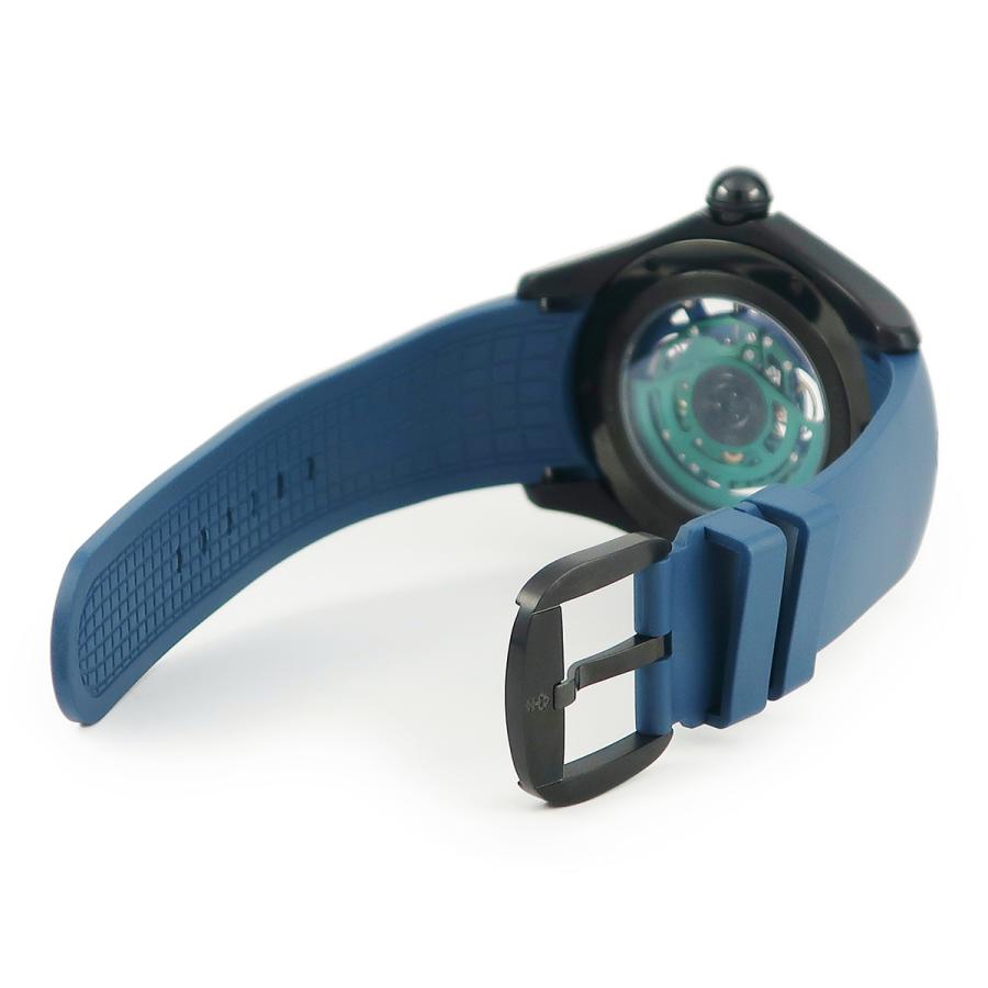 CORUM 【3年保証】 コルム バブル 47 スケルトン ウォッチ 082.400.983/0373 SQ14 新品同様品 黒PVD加工 ...