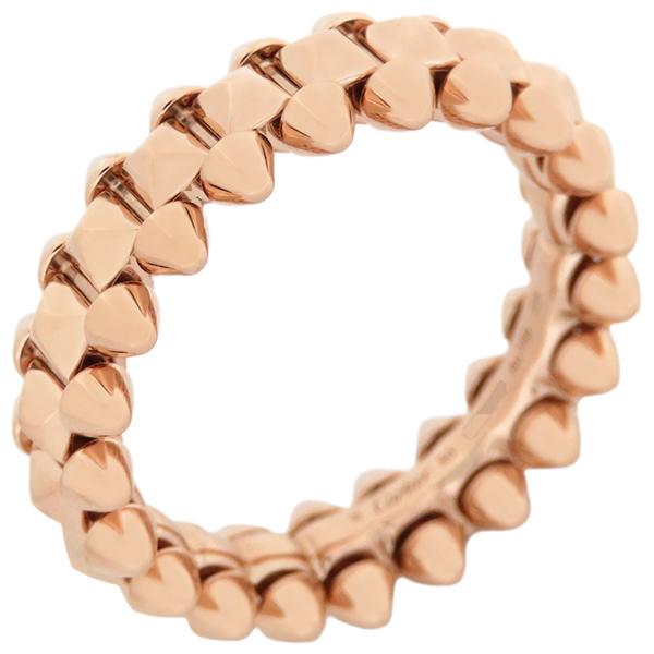 Cartier カルティエ リング 指輪 クラッシュ ドゥ SM K18PG ゴールド #50(JP10) 750 RG CLASH DE ...