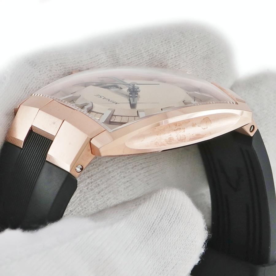 【3年保証】 ミナセ HiZ ホライゾン VM02-R03P 角型 ピンクゴールドGP 自動巻き メンズ 腕時計 : HOUBIDOU 心斎橋 ...