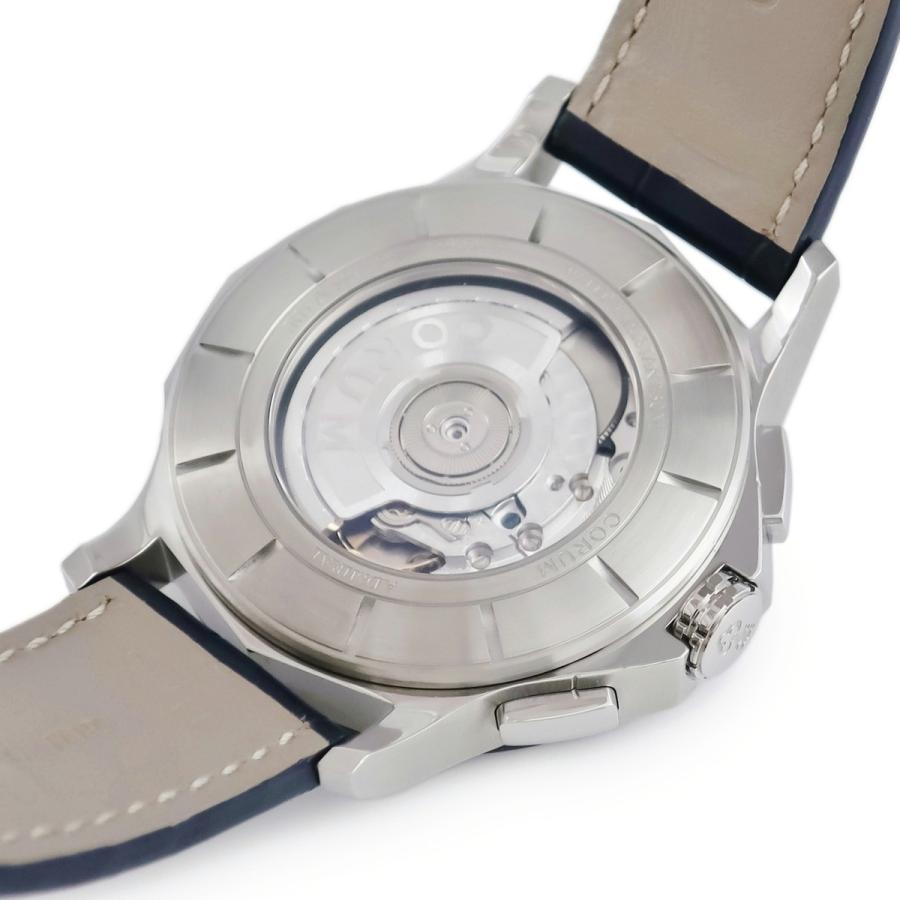CORUM 【3年保証】 コルム アドミラル レジェンド 42 クロノグラフ 984.113.20/0F03 AB12 ブルーPVD デイト ...