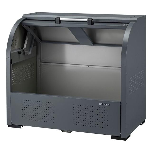 ダイケン スチールゴミ収集庫クリーンストッカー 間口1950 CKR-1907G-2 （ダークグレー ） 屋外 大型 ゴミ箱 ゴミ置き : IBELL アイベル - 通販 - Yahoo!ショッピング
