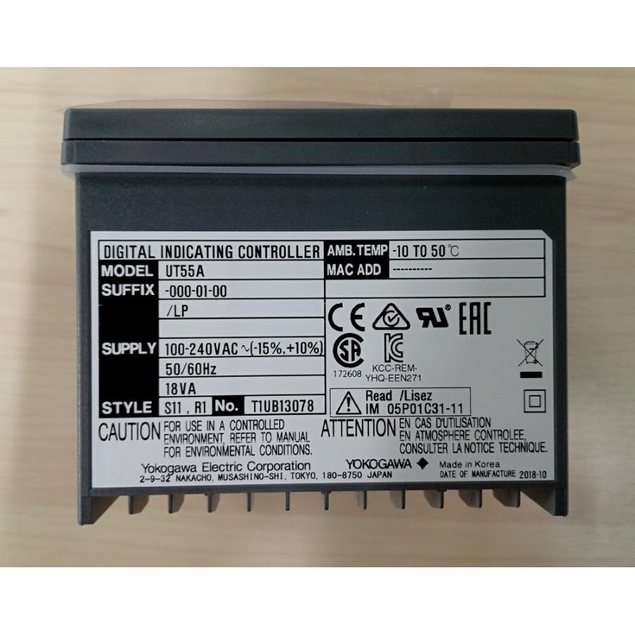 【送料無料】指示調節計 UT55A-000-01-00/LP 横河 : アイベステクノの部品箱 - 通販 - Yahoo!ショッピング