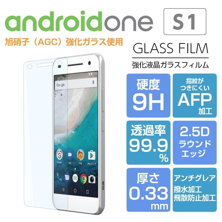 Android One S1 フィルム 強化ガラスフィルム アンドロイドワン AndroidOne 液晶保護フィルム 光沢 : スマホカバーのアイカカ - 通販 - Yahoo!ショッピング