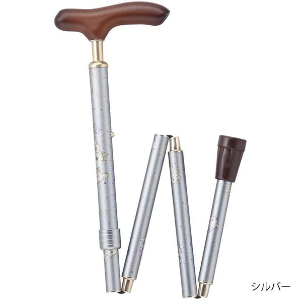 ウェルファン 夢ライフステッキ スリムネック（ハローキティ）／シルバー（ウェルファン）010102 : アイケアショップ - 通販 ...