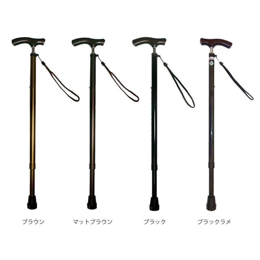 スリムネック伸縮杖ベーシックタイプ／ブラックラメ（グラフィックソリューションズ）B060-608D-BKP : アイケアショップ - 通販 - Yahoo!ショッピング