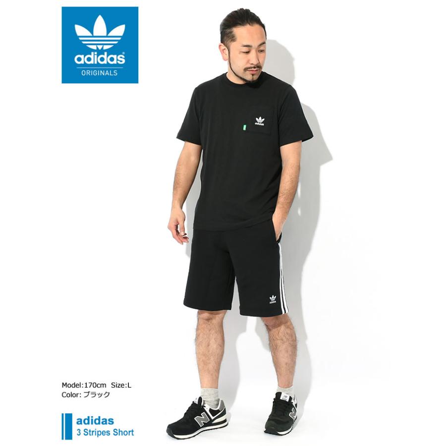 adidas Originals アディダス ハーフパンツ メンズ 3 ストライプス ショーツ オリジナルス ( Stripes Short ...