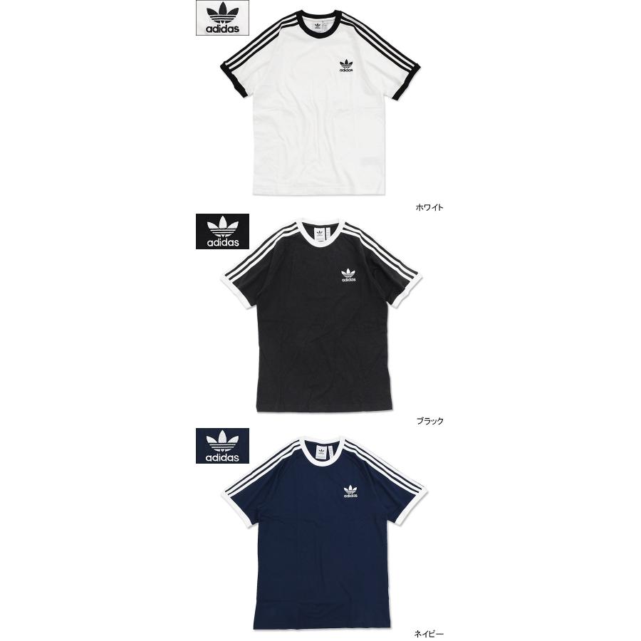 adidas Originals アディダス Tシャツ 半袖 メンズ 3 ストライプス オリジナルス ( Stripes S/S Tee ...