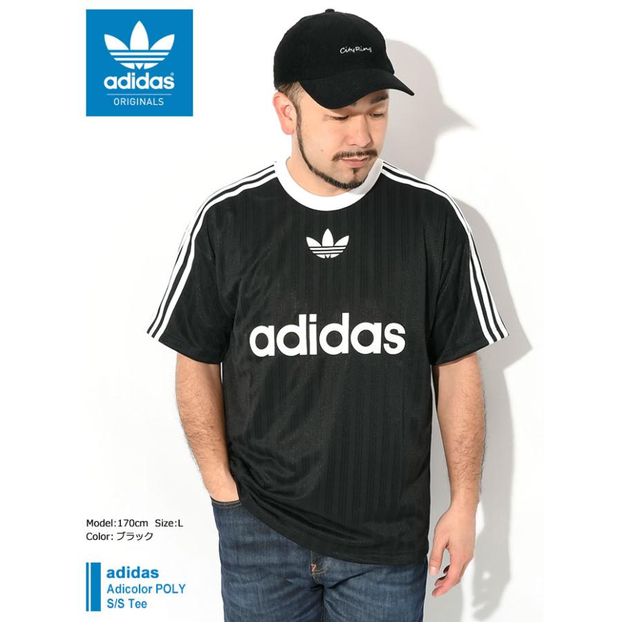 adidas Originals アディダス Tシャツ 半袖 メンズ アディカラー POLY オリジナルス ( Adicolor S/S ...