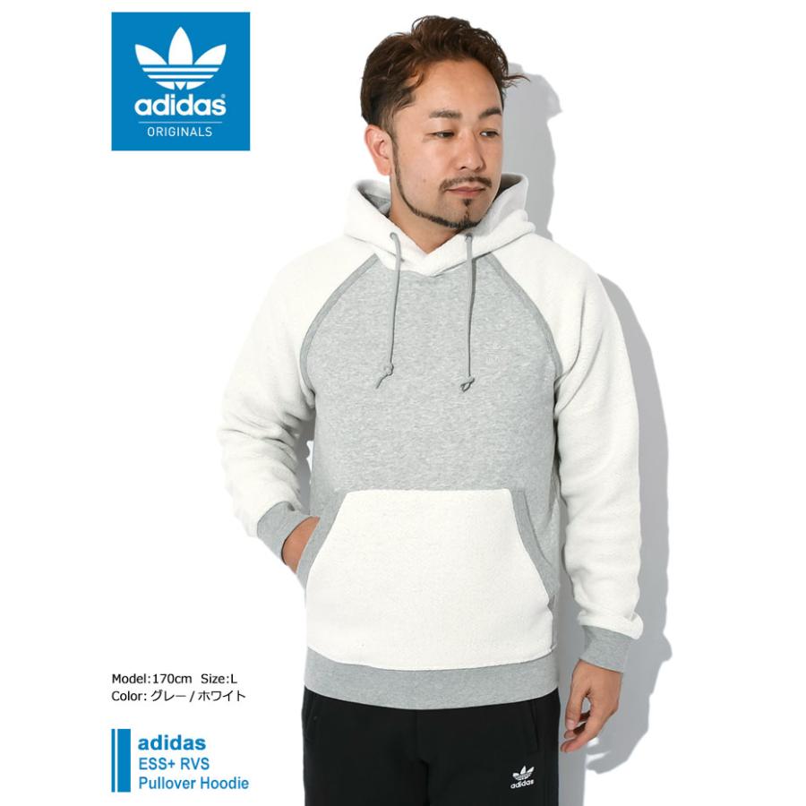 adidas Originals アディダス パーカー プルオーバー メンズ ESS+ RVS オリジナルス ( Pullover Hoodie スウェット トップス 男性用 IM4449 ...