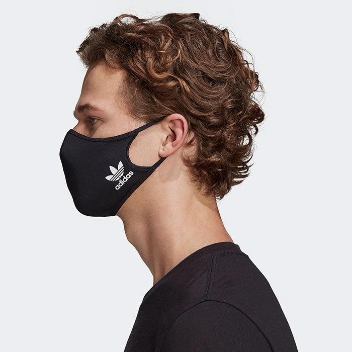 adidas アディダス マスク フェイス カバー 3枚セット ( Face Covers 3-Pack スポーツマスク 洗える 立体型 3枚 ...